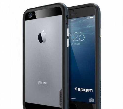Бампер spigen для iPhone 6s / 6 Синевато-серый