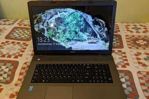 17.3" Ноутбук dexp Atlas H134 серый