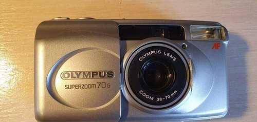 Плёночный фотоаппарат Olimpus superzoom 70G Б/У