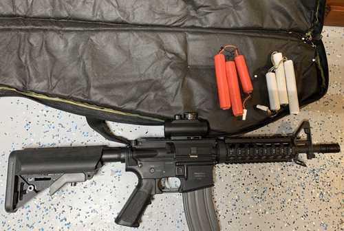Винтовка для Страйка ArmaLite M15 A4 с калиматором