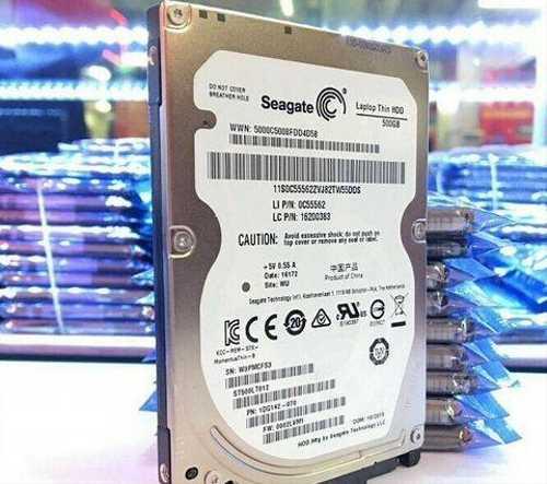 Лот HDD 500gb 2.5" SATA seagate для ноутбука 38шт