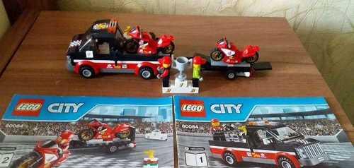 Lego City 60084 перевозчик мотоциклов