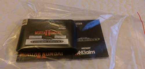 Sega Mega Drive - Mortal Kombat 2 (оригинал, лиц.)