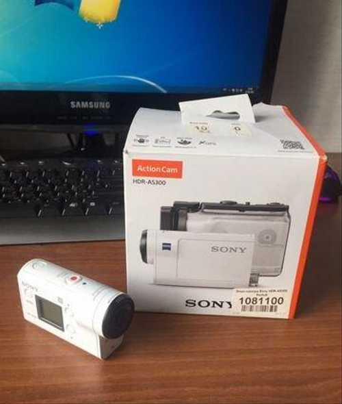 Экшен камера sony as-300