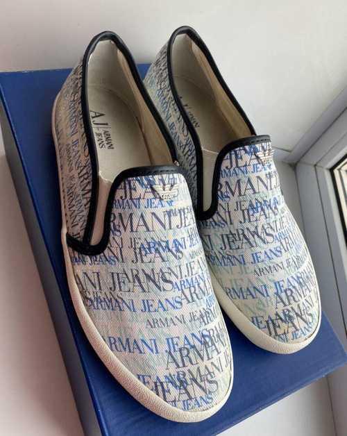 Слипоны Armani Jeans
