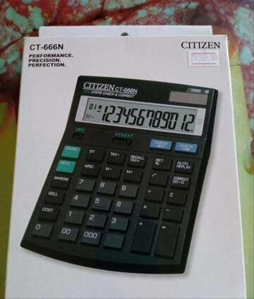 Электронный Калькулятор citizen