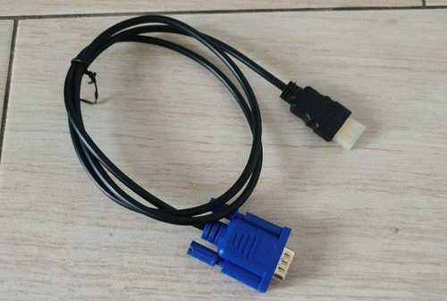 Кабель-провод конвертер сигнала от VGA - hdmi