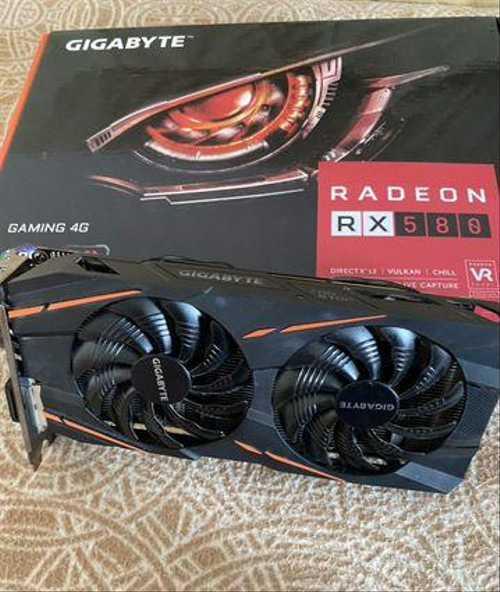 Видеокарта rx580 4gb