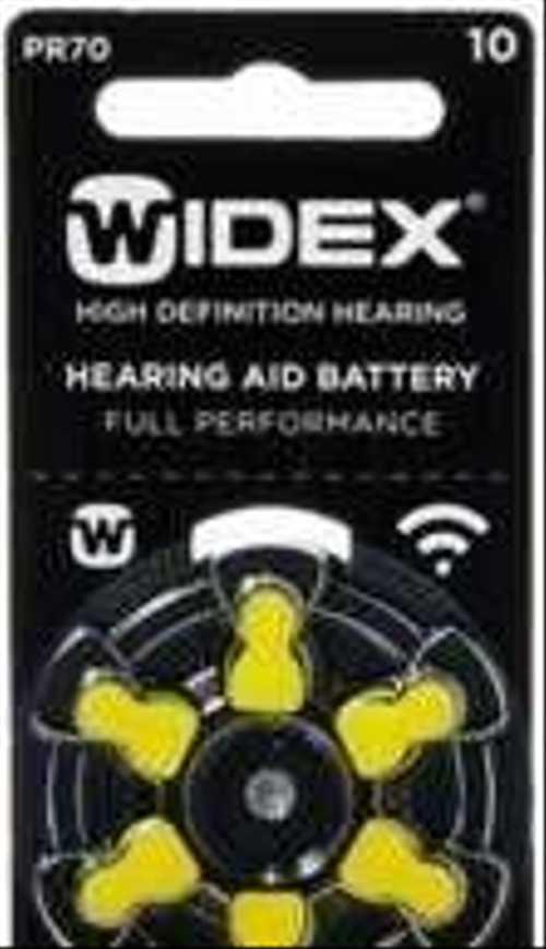 Батарейки для слуховых аппаратов 675