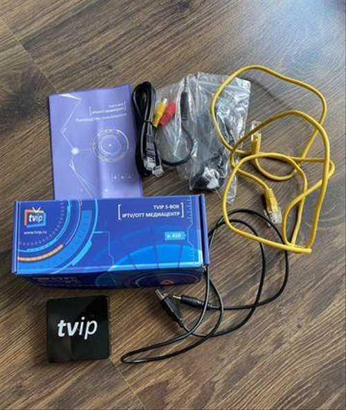 Тв-приставка tvip S-BOX v.410