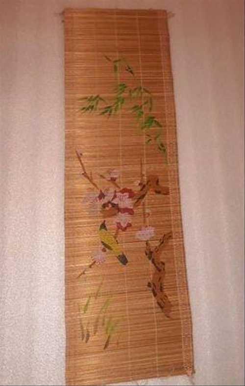 Панно бамбуковое
