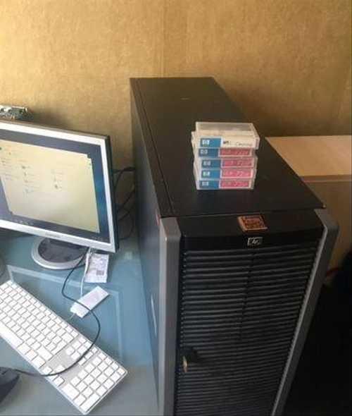 Сервер HP Proliant ML370 G5 + StorageWorks 448