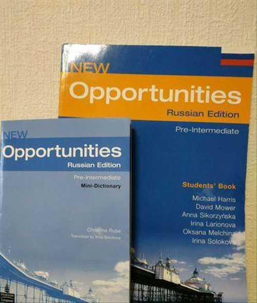 New opportunities. Pre-Intermediate. Учебник