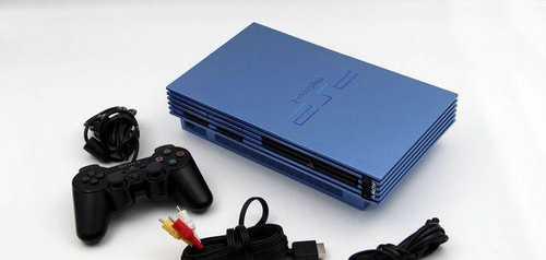 PS2 FAT (scph 30003 R) Aqua Blue