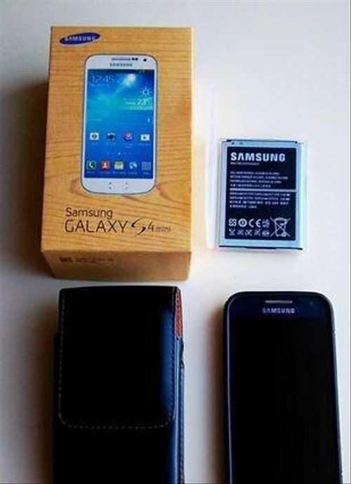 Смартфон samsung Galaxy S4 mini GT-I9195, черный