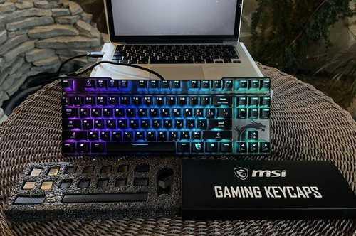 Клавиатура MSI Gaming Black RU Vigor GK70 CR