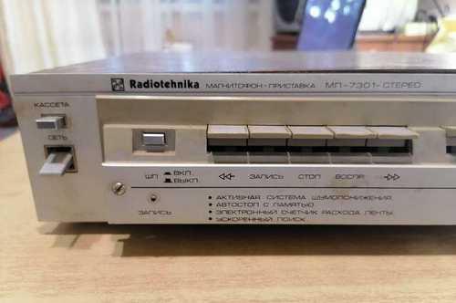 Магнитофон- приставка Radiotehnika мп-7301