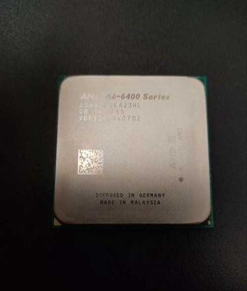 Процессор AMD A6-6400K