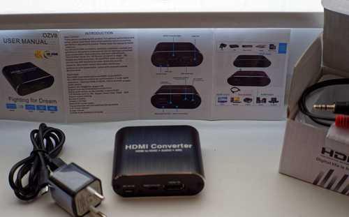 Hdmi-Spdif-Aux Converter и Blutooth трансмиттеры