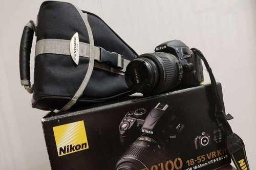 Nikon d3100 + кофр + Nikkor AF-S 18-55 VR