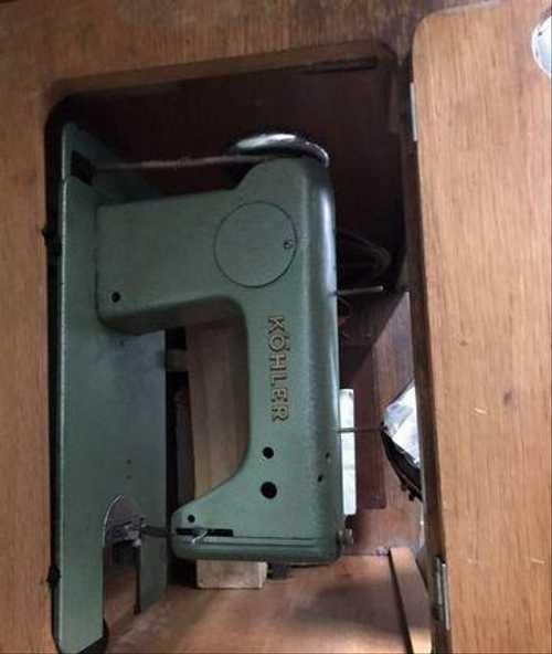 Старинная швейная машинка Кехлер, куплена в Герман