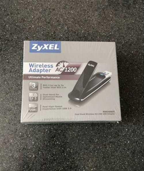 Wi-Fi адаптер zyxel NWD6605