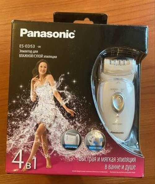 Новый эпилятор panasonic