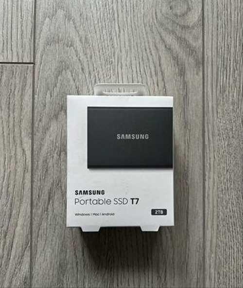 Портативный Samsung Portable SSD T7 1Tb