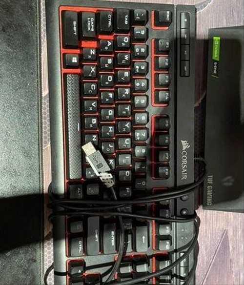 Игровая клавиатура corsair k63