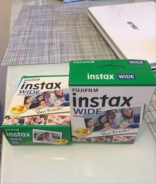 Катриджи instax wide 2 упаковки. (40фото)