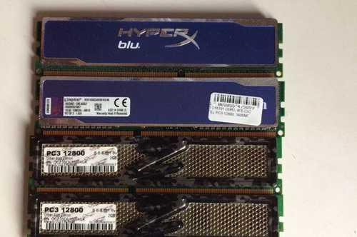 4Gb DDR3 Kingston HyperX + 4Gb Ocz, обмен