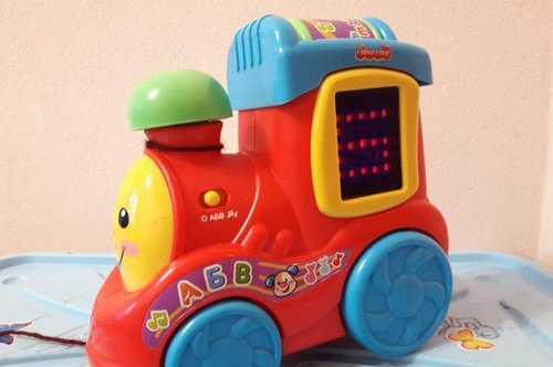 Паровозик fisher price