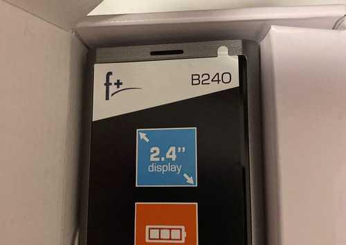 Продам 2 телефона F+ B240