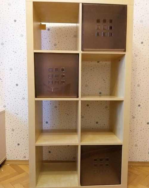 Стеллаж-Каллакс"IKEA",4полки,150х80х40