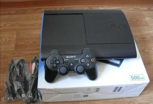 Sony PS3 SuperSlim 500 Gb 42 игры