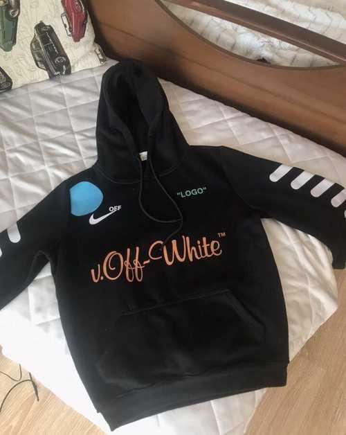 Толстовка OFF-White x Nike “logo”