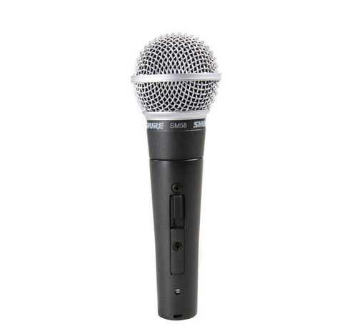 Shure SM58S вокальный микрофон С выключателем