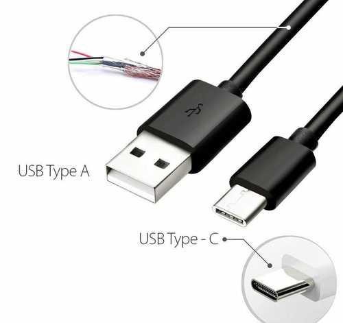 USB-C USB 3.1 Type C Data кабель передачи данных и