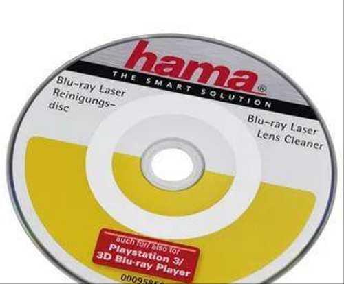 Чистящий диск Hama H-95856 Blu-Ray