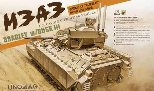 1:35 Сборная модель Американская бмп M3a3 Bradley