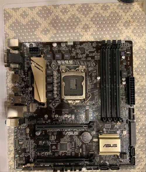 Продам asus H170M-plus и I3 -7100