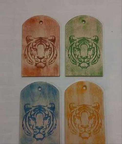 Разделочная доска Тигр символ года