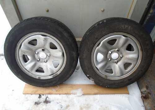 195/65 R15 Белшина 2 шт. колеса на Волгу