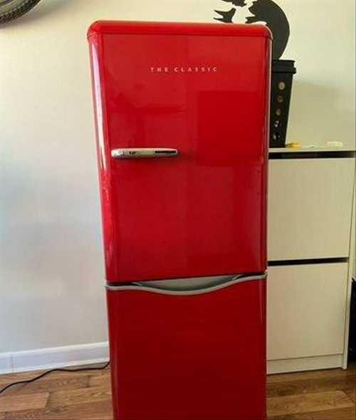 Холодильник (красный, ретро)