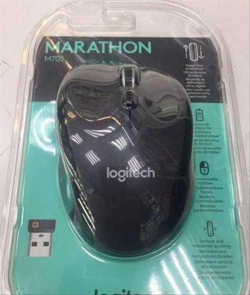 Мышь Logitech Marathon M705 новая,в упаковке