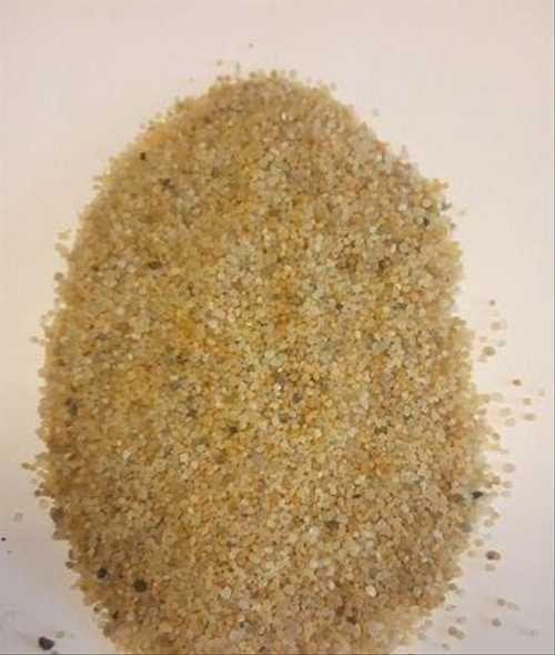 Кварцевый песок для фильтра бассейна, фр. 1-2 мм