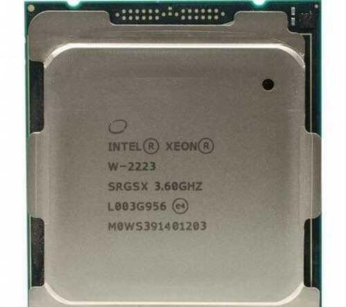 Процессор intel xeon w-2223