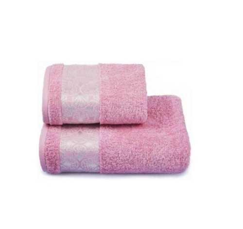 Полотенце махровое Cleanelly 420г/м 50х90 розовое