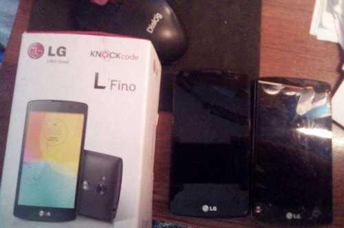 Два Смартфона LG D295 L Fino