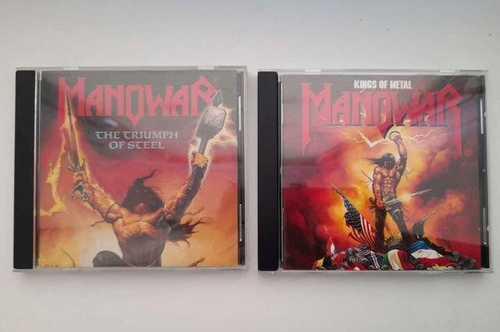 Фирменные CD диски группы manowar